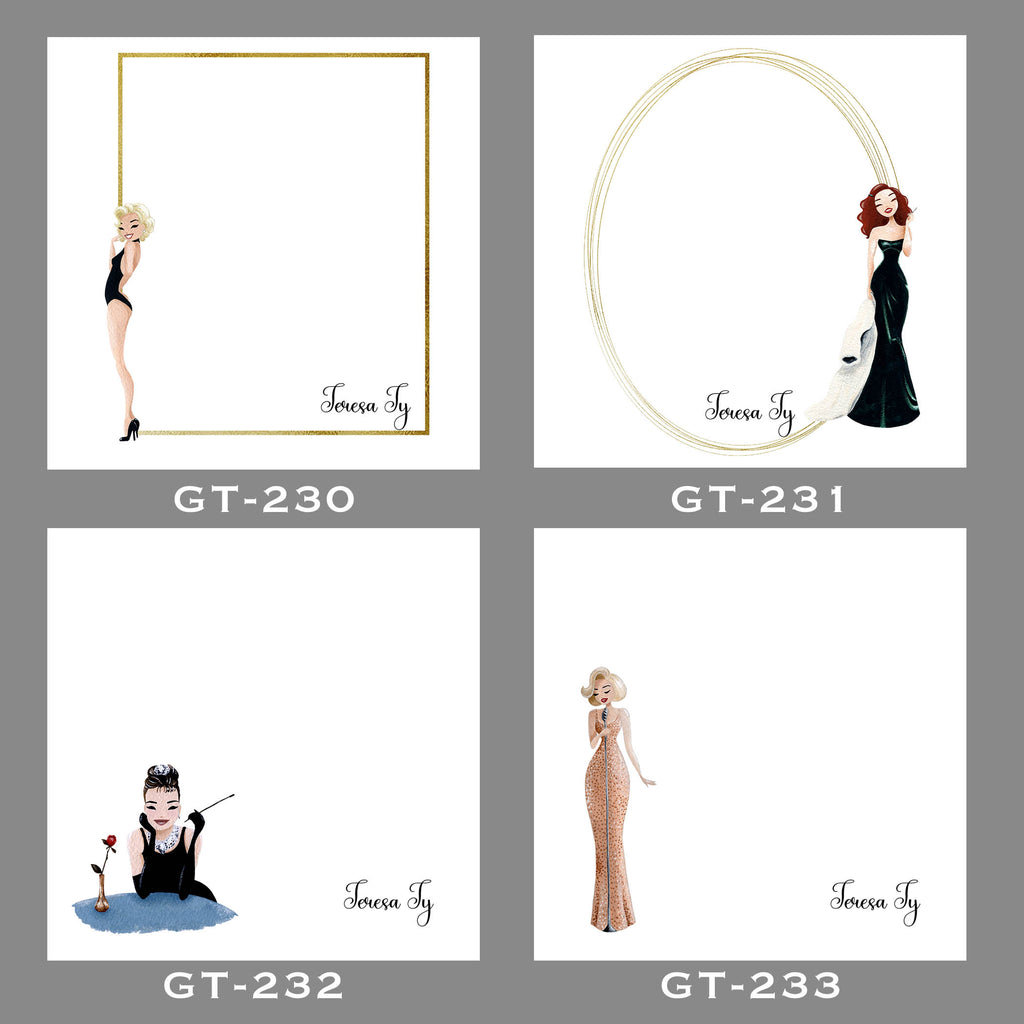 Audrey Hepburn and Marilyn Monroe Inspired Gift Tags – Vin & Cole