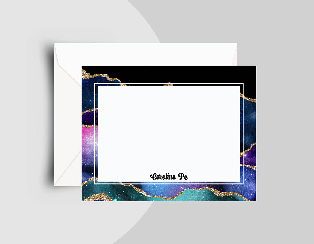 Galaxy Agate Note Cards – Vin & Cole