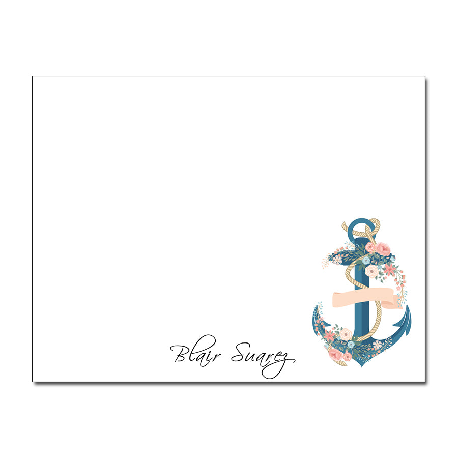 Nautical Anchor Note Cards – Vin & Cole